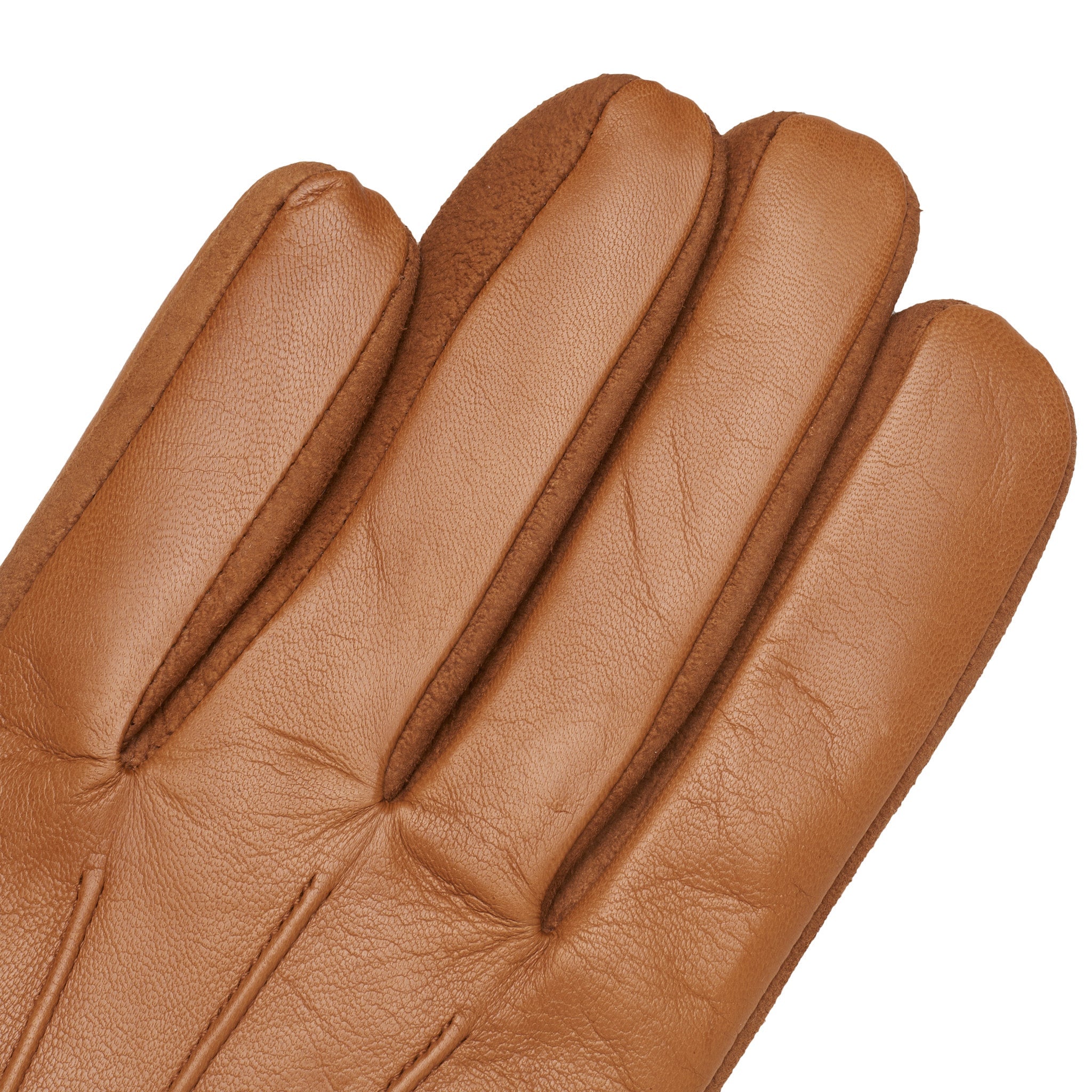 Men's camel leather gloves store