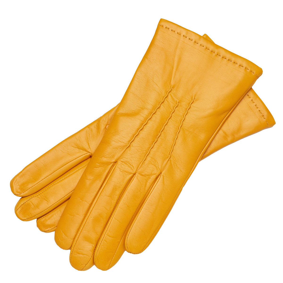 Cremona Yellow Leather Gloves – Handmade Leather Gloves