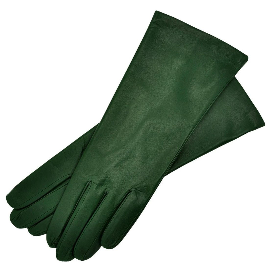 Marsala olive green leather gloves – Handmade Leather Gloves